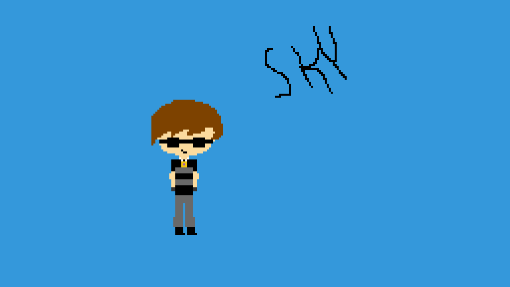 Pixilart - sky does minecraft by lolafirewing