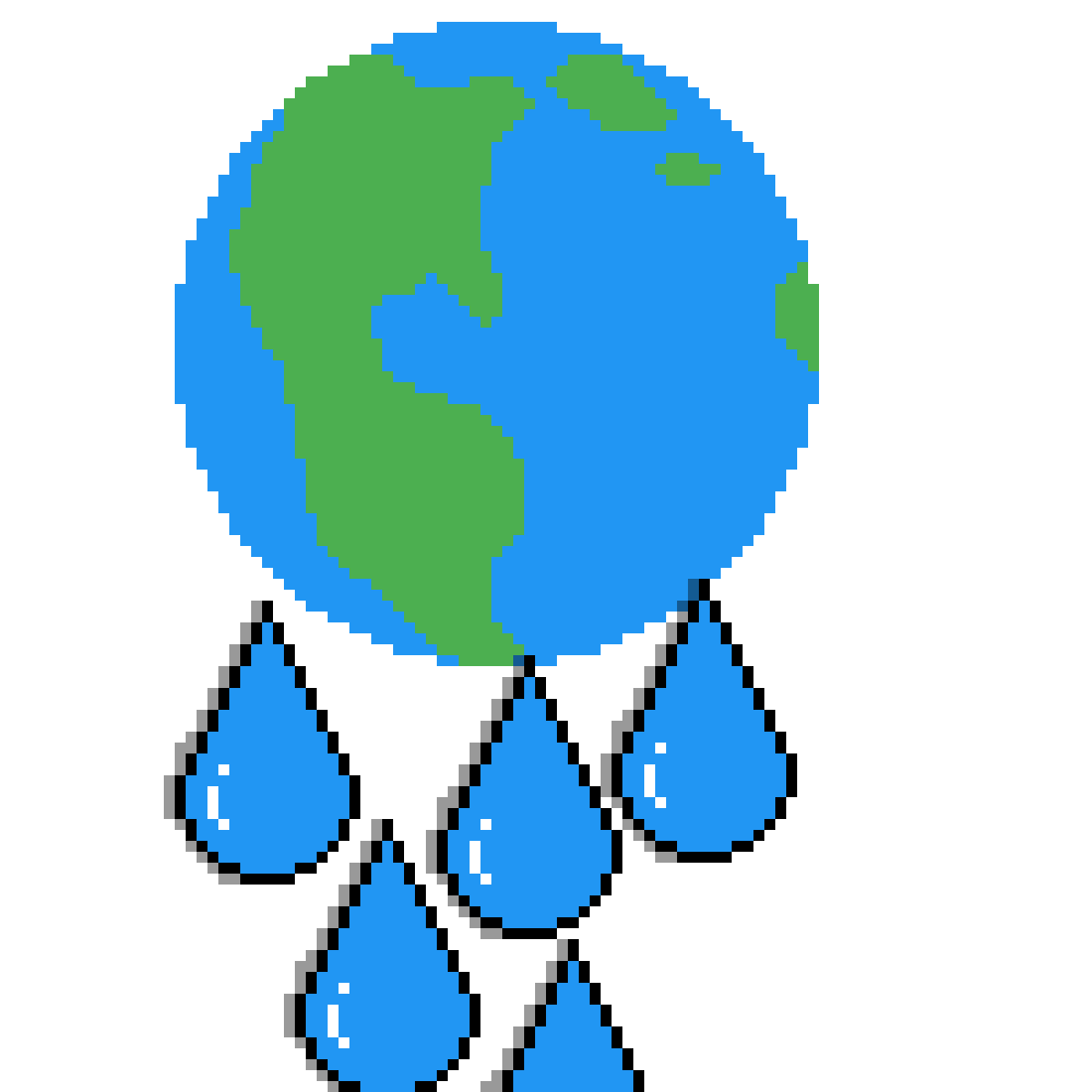 Editing Dripping Earth - Free online pixel art drawing tool - Pixilart