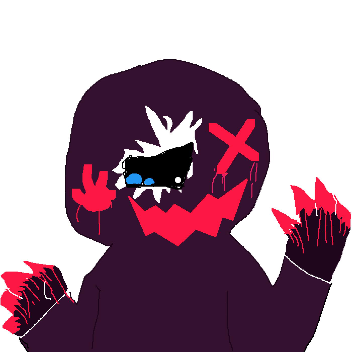 Pixilart - fnf corruption by A-dumb-guy