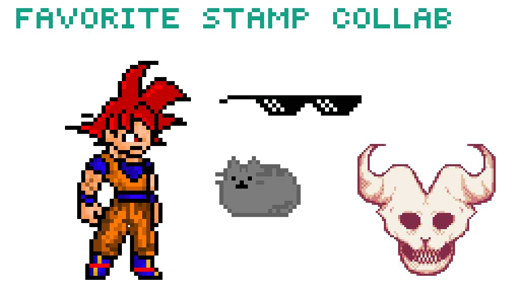 Editing Stamp Colab - Free online pixel art drawing tool - Pixilart