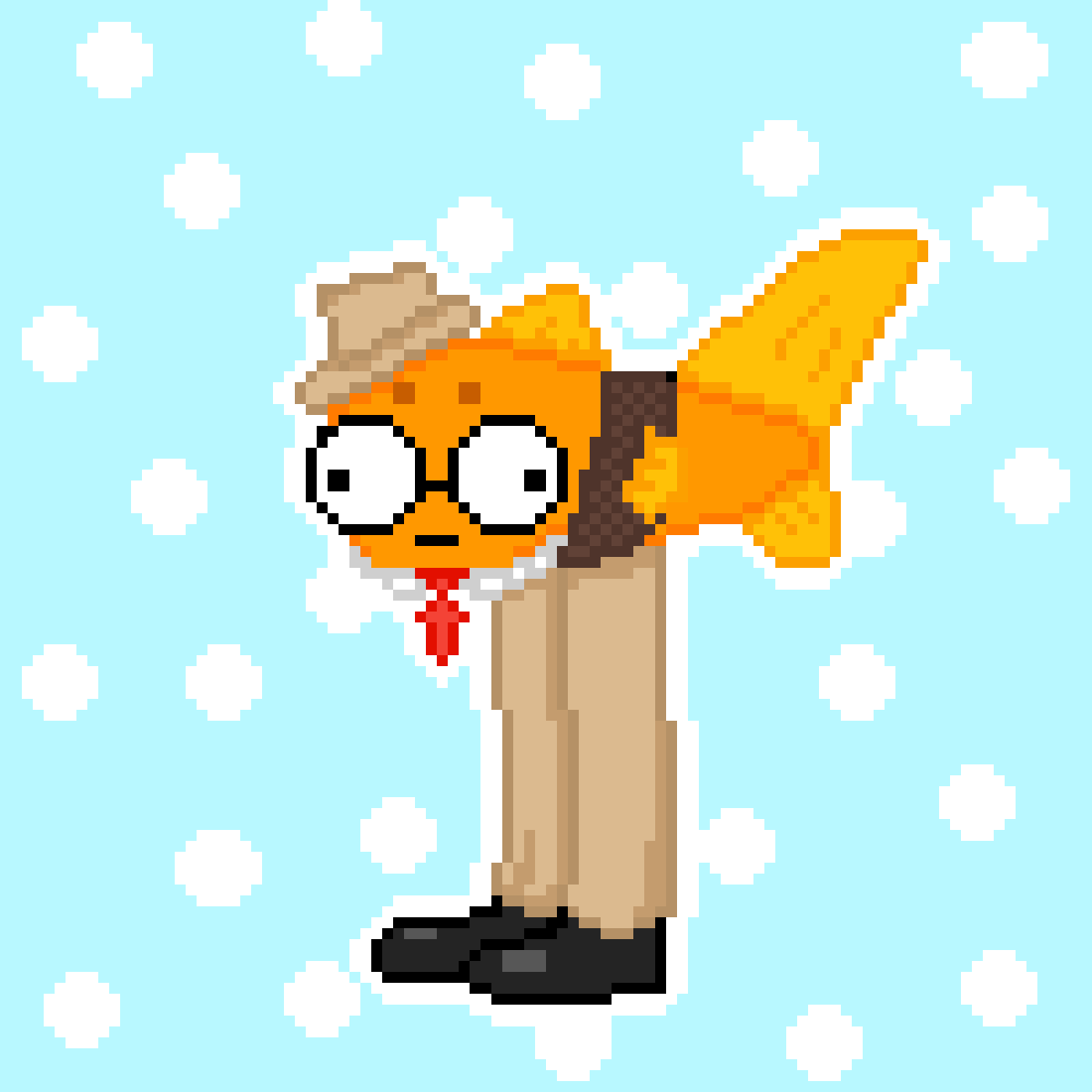 Pixilart - Business fish by Echodusk