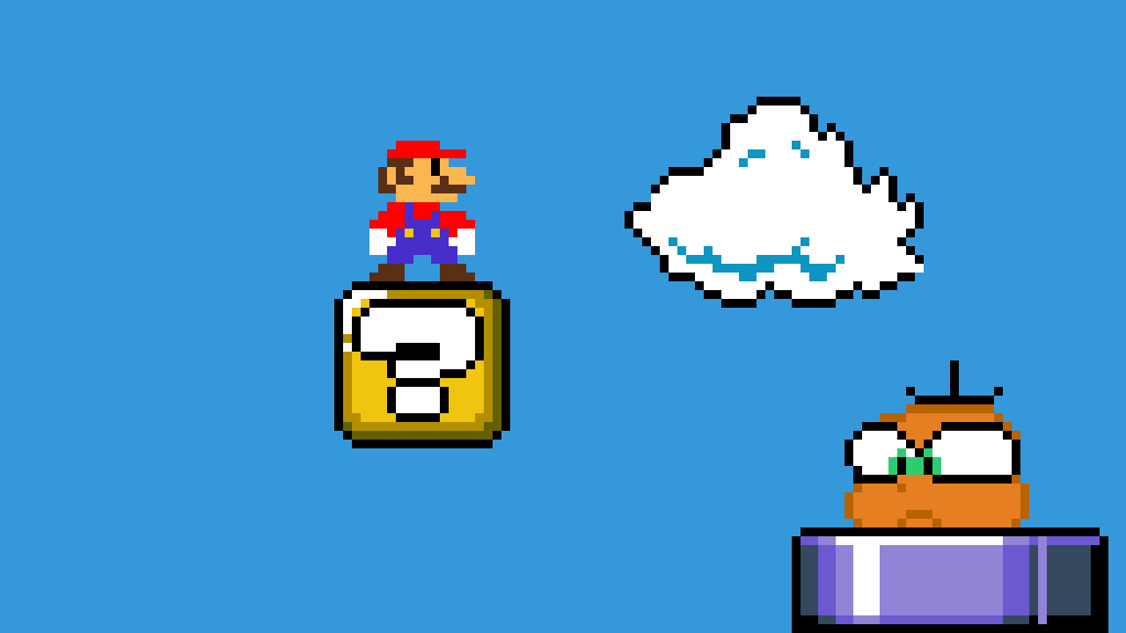 Pixilart - Mario Is Here!! by ChronoKennedy64