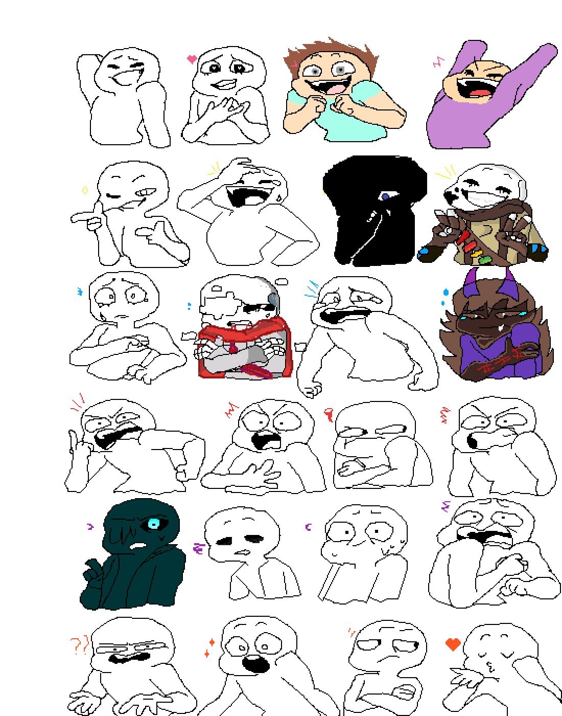 Editing Drawing chart - Free online pixel art drawing tool - Pixilart