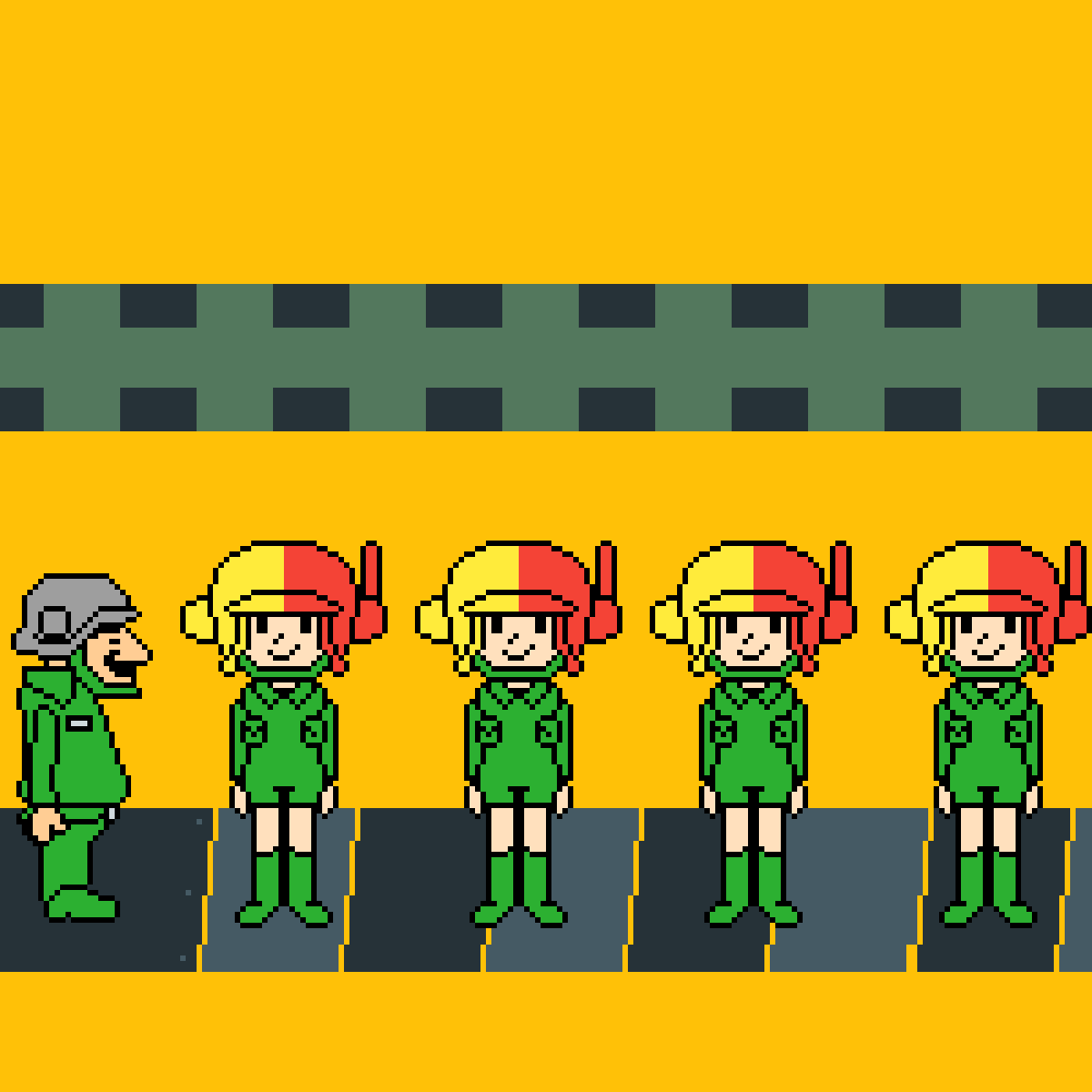 Pixilart - marching order by Bruhmomentgamer