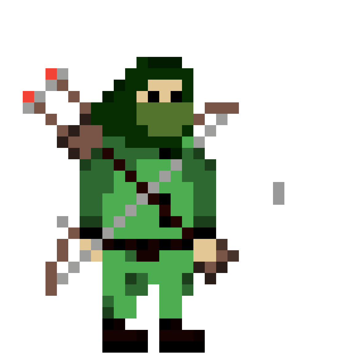 Pixilart - Archer v2 by Dlugoszewski