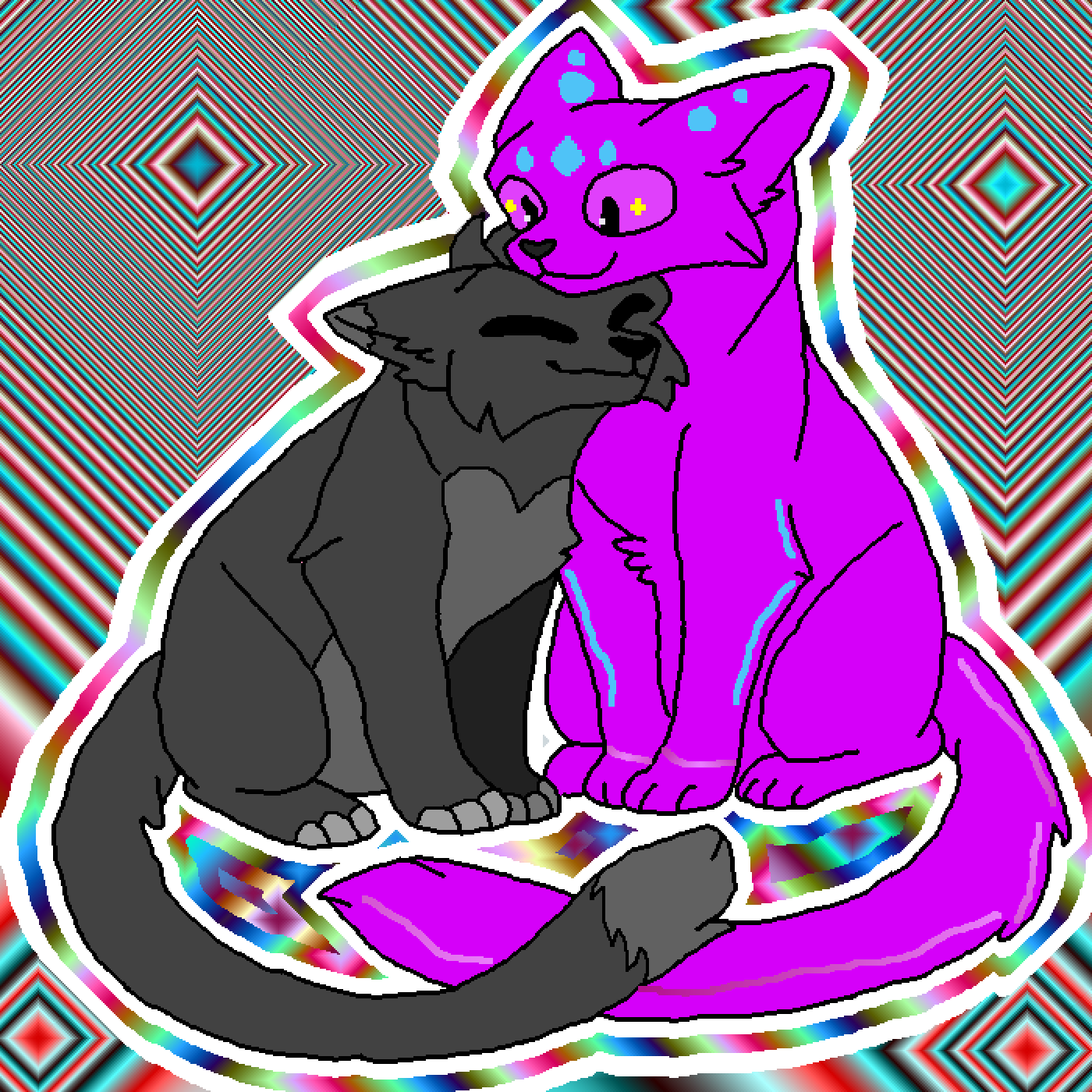 Pixilart - Dark Tails Ruby by Ruby-The-Wolf