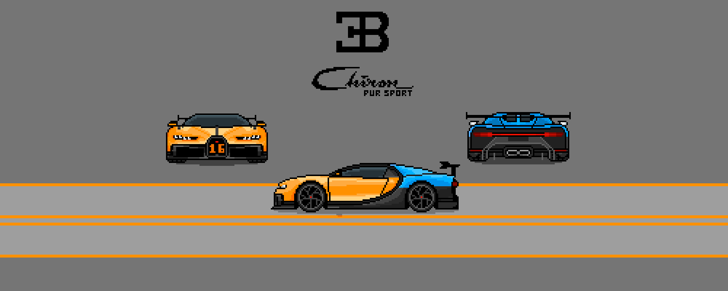 Pixilart - Bugatti Chiron Pur Sport by Blisie2018