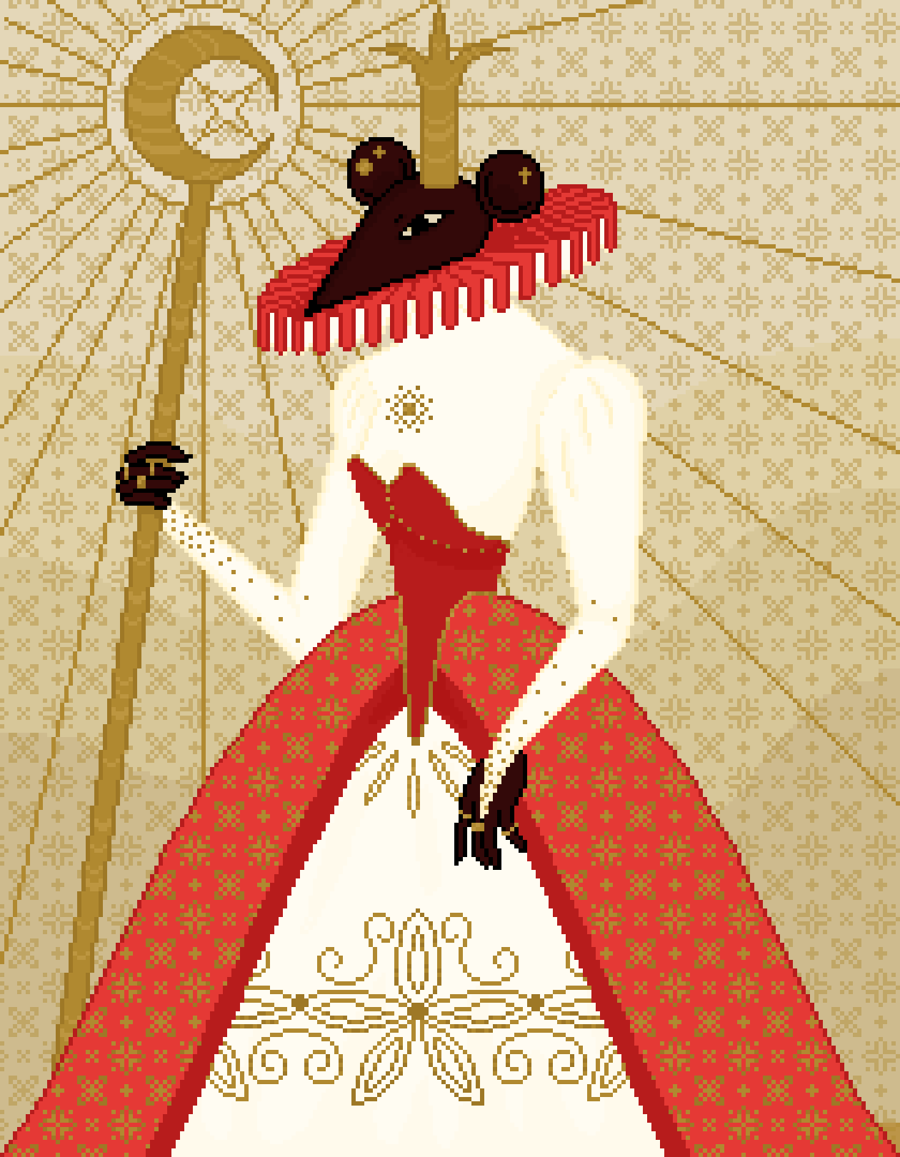 Pixilart - RAT QUEEN by HeeHeeGOBLIN