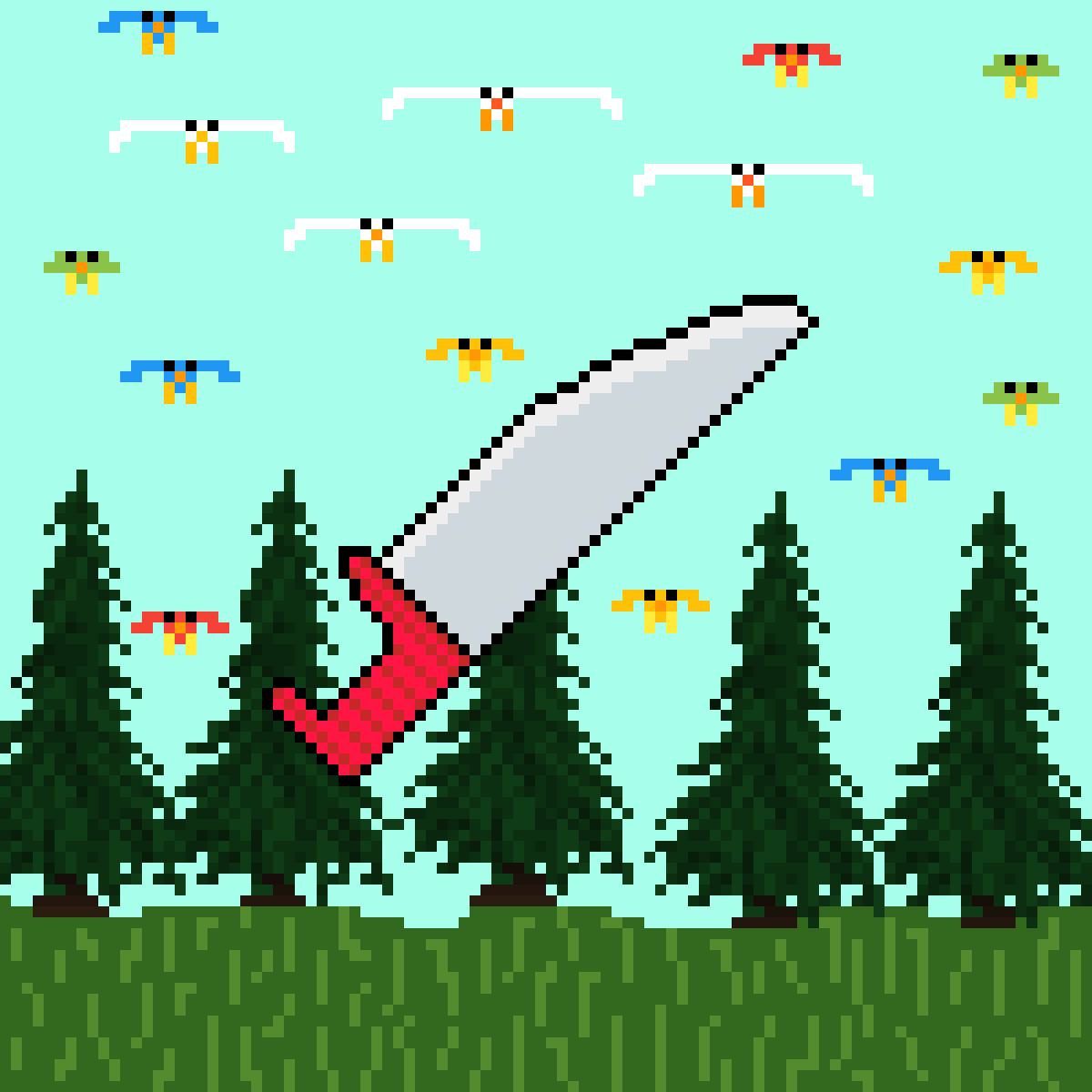 Pixilart - colab with pheonixfire by Crackhead