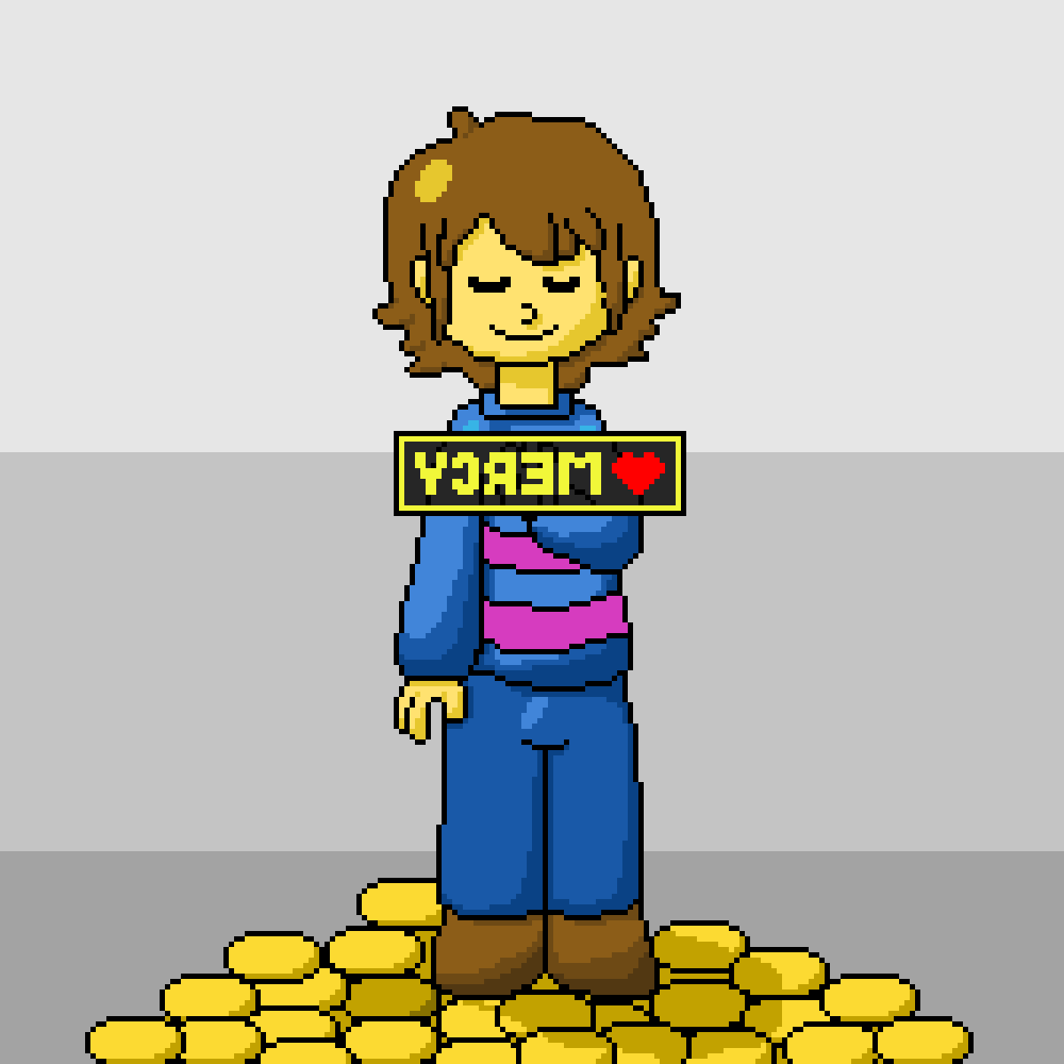 Pixilart - Frisk by PotatoJoe21