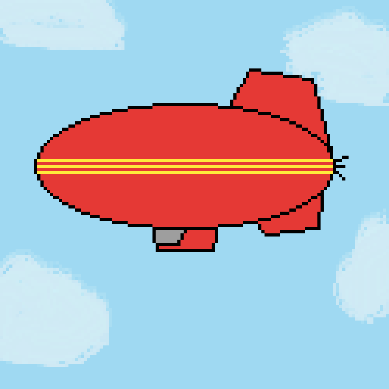 Pixilart - Blimp by BananaJeff101