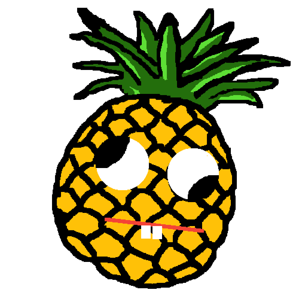 Pixilart - A Pineapple :) by Tweaky