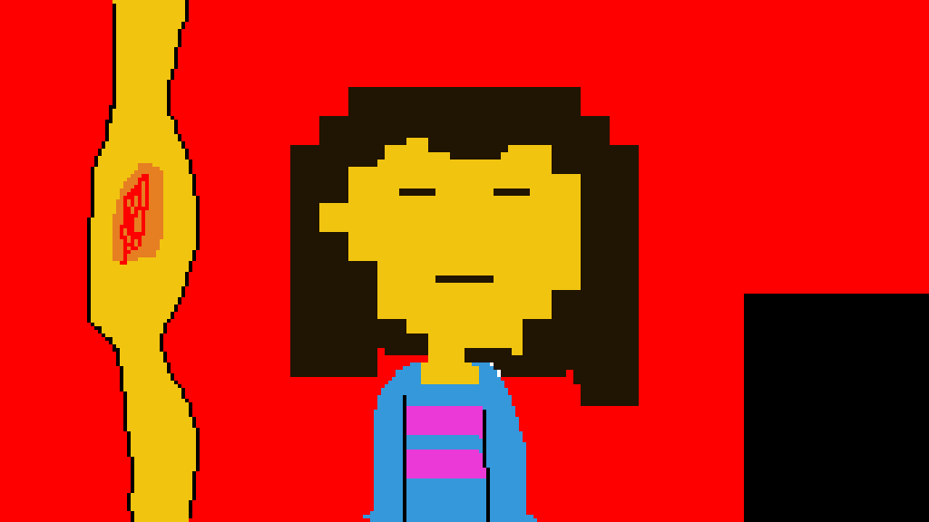 Pixilart - MLG Frisk undertale by undertale345