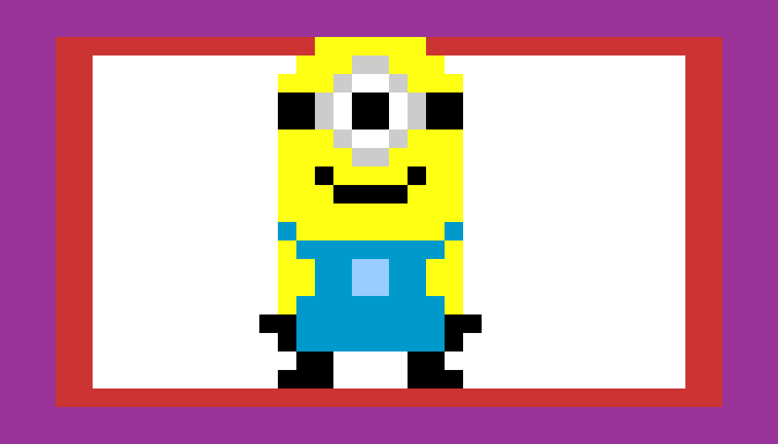 Pixilart - Minion by meanbasher268