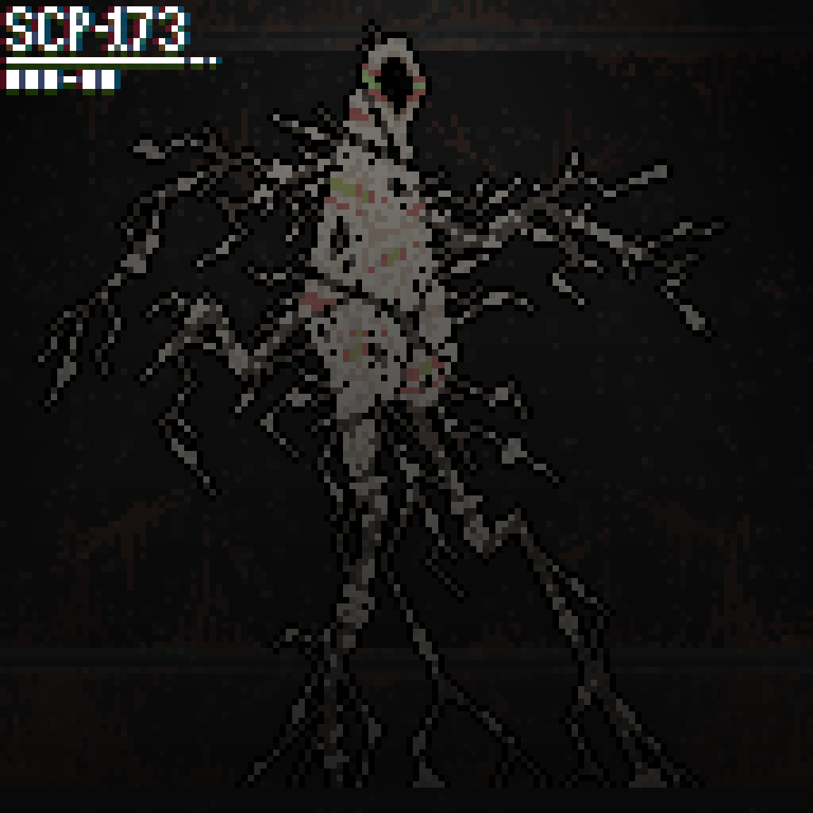 Pixilart - S.C.P-173 by EmeraldSerpent