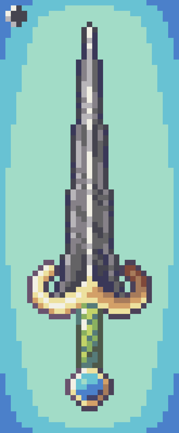 Pixilart - Decorative longsword V2 by Eclipse89