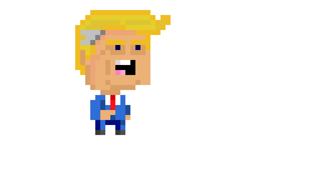 Pixilart - Donald Trump by HarleyQuinn