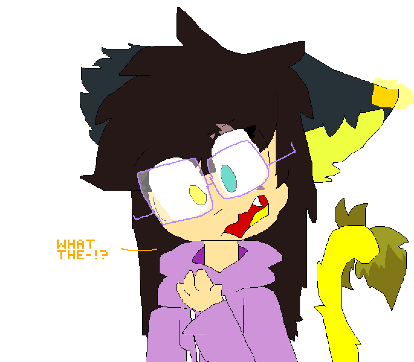 Pixilart - fursona + irl me = ...... by ShirMogo9640