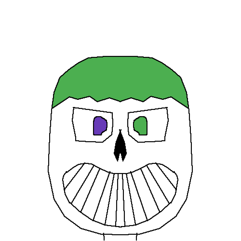 Editing Poppy vs sans knock off! - Free online pixel art drawing tool ...