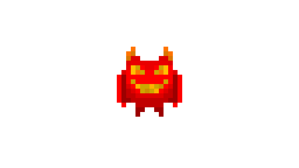 Pixilart - Demon sprite (folded wings) by Priswall