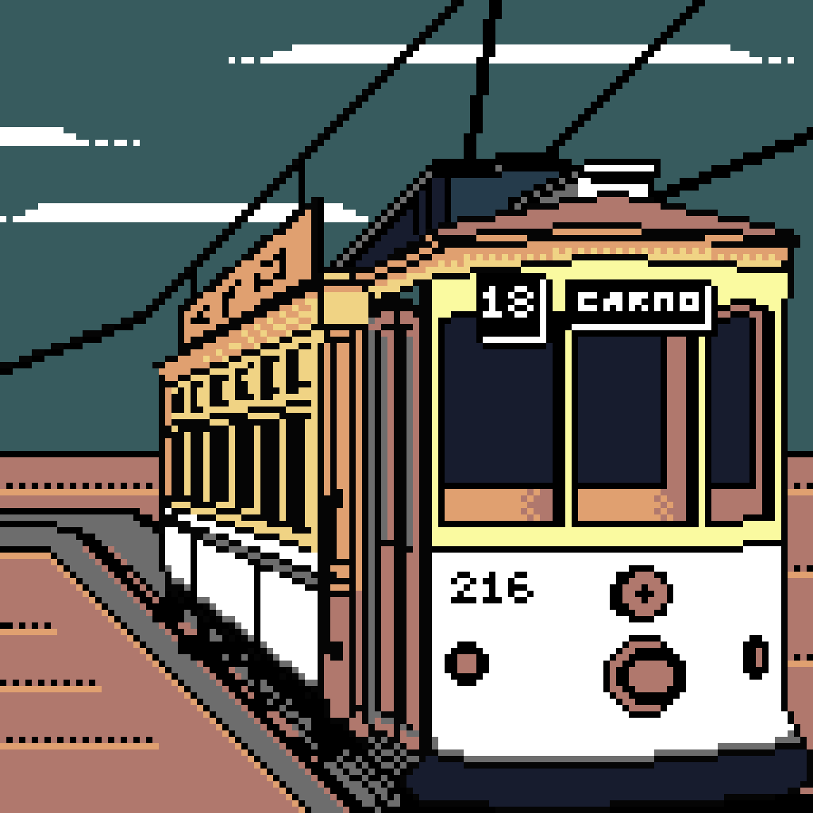 Pixilart - Tram by luca-creazzions