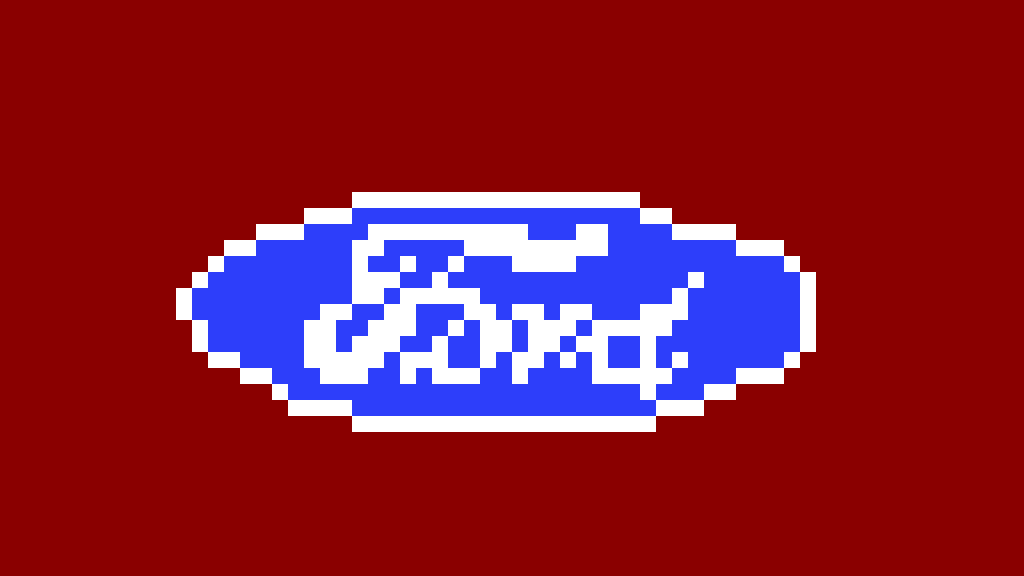 Pixilart - Ford Logo by AMKing100