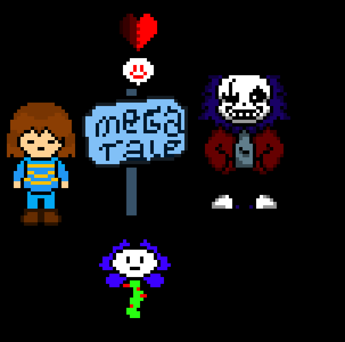 Pixilart - Mega!Tale by Ennard-Gamer34