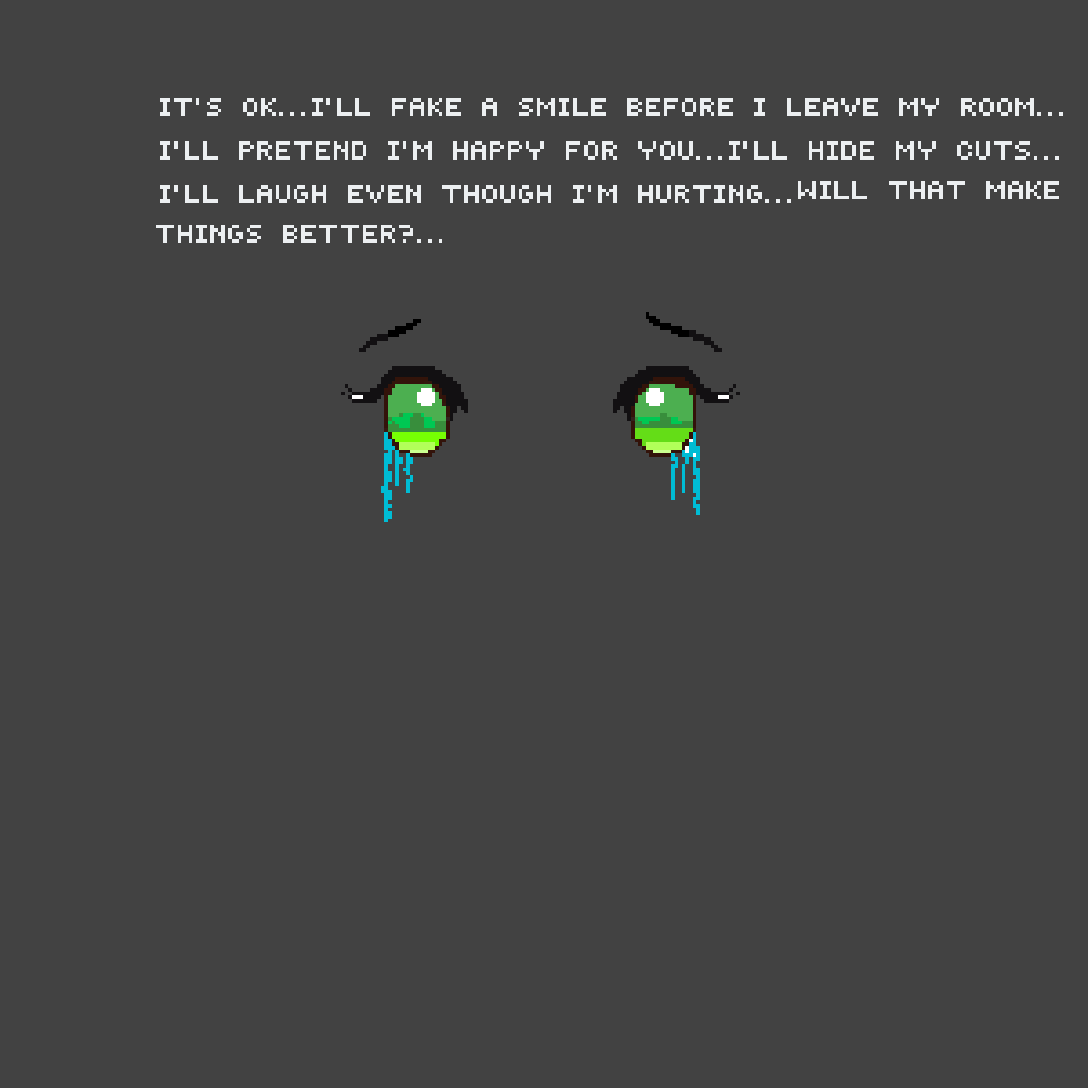 Pixilart - Depression by Linchan2007