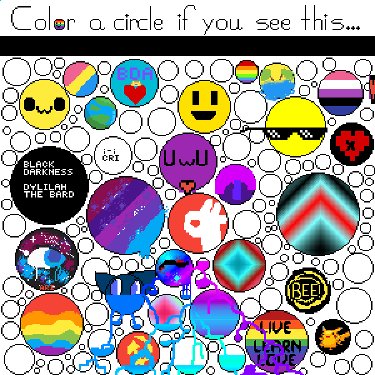 Edición color a circle - Herramienta gratuita de dibujo en línea de ...