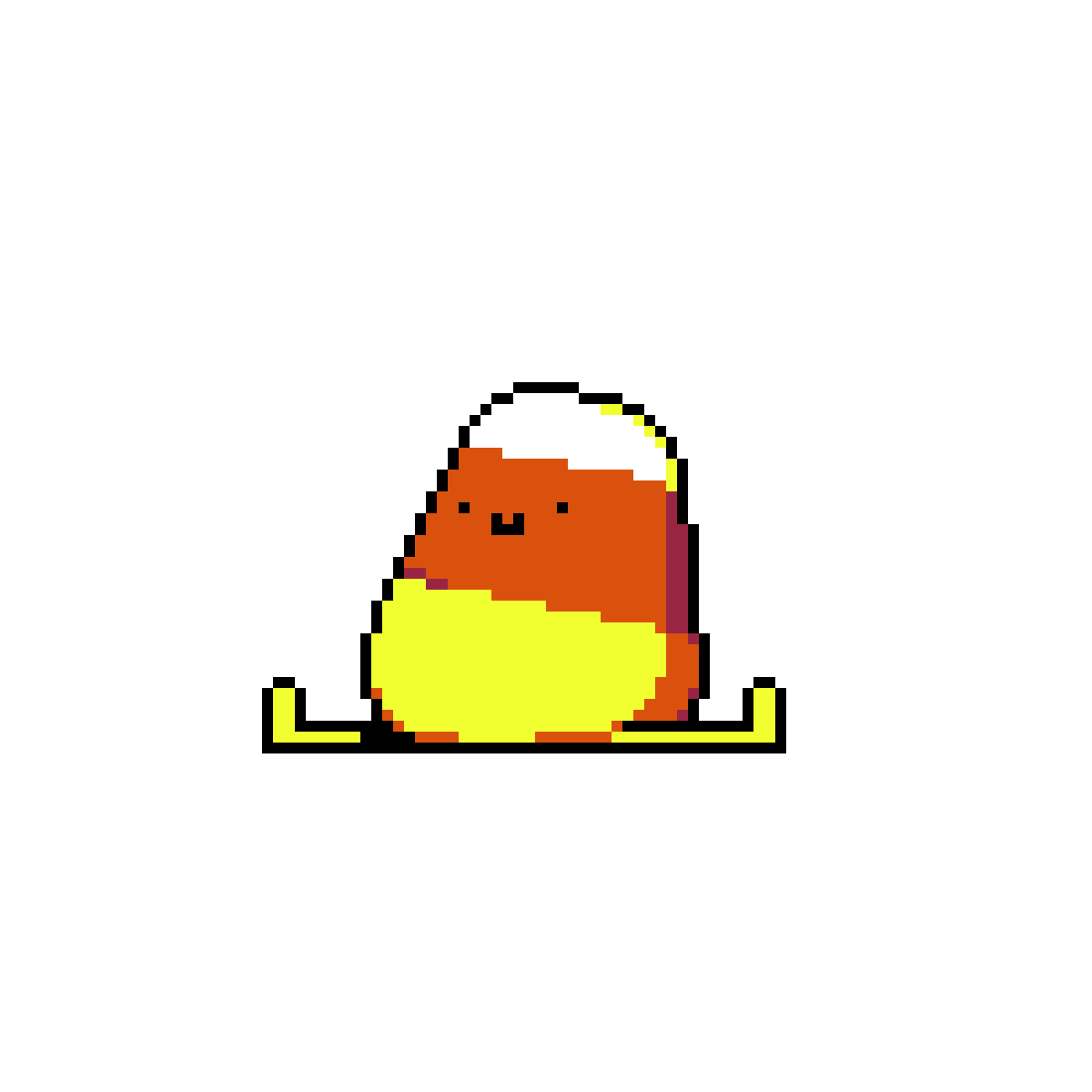 Pixilart - candy corn by Grubble