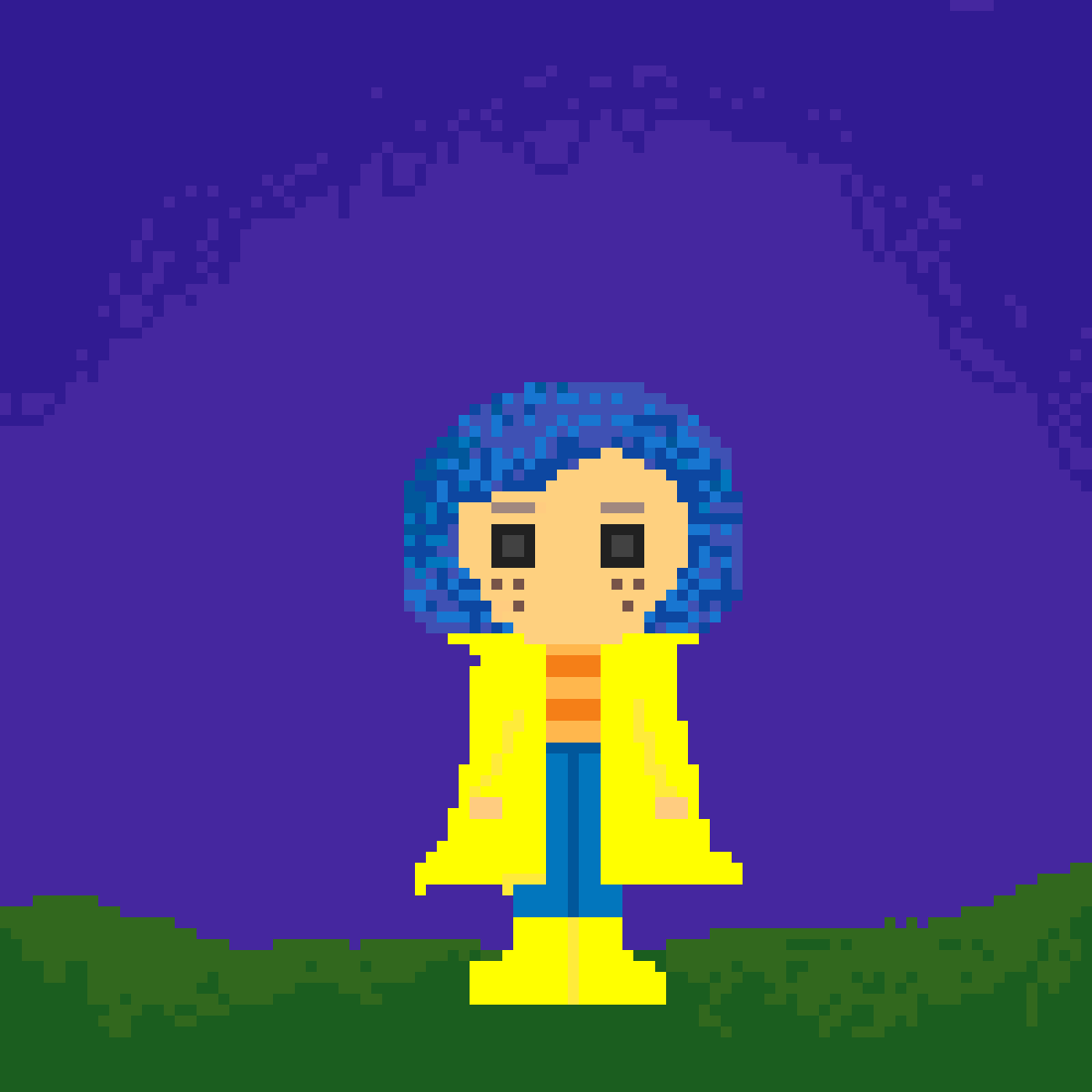 Editing coraline - Free online pixel art drawing tool - Pixilart