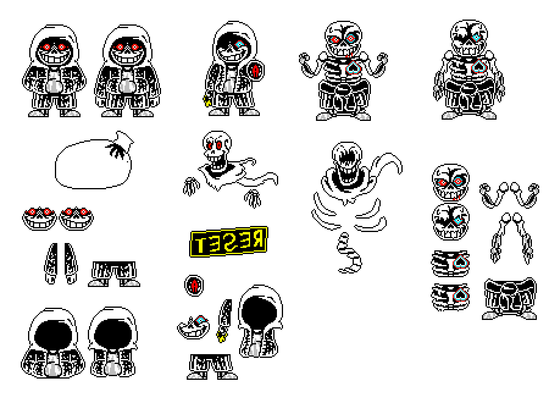 Pixilart - Dusttale Endgoal Flaw Gen by Werdna-5002