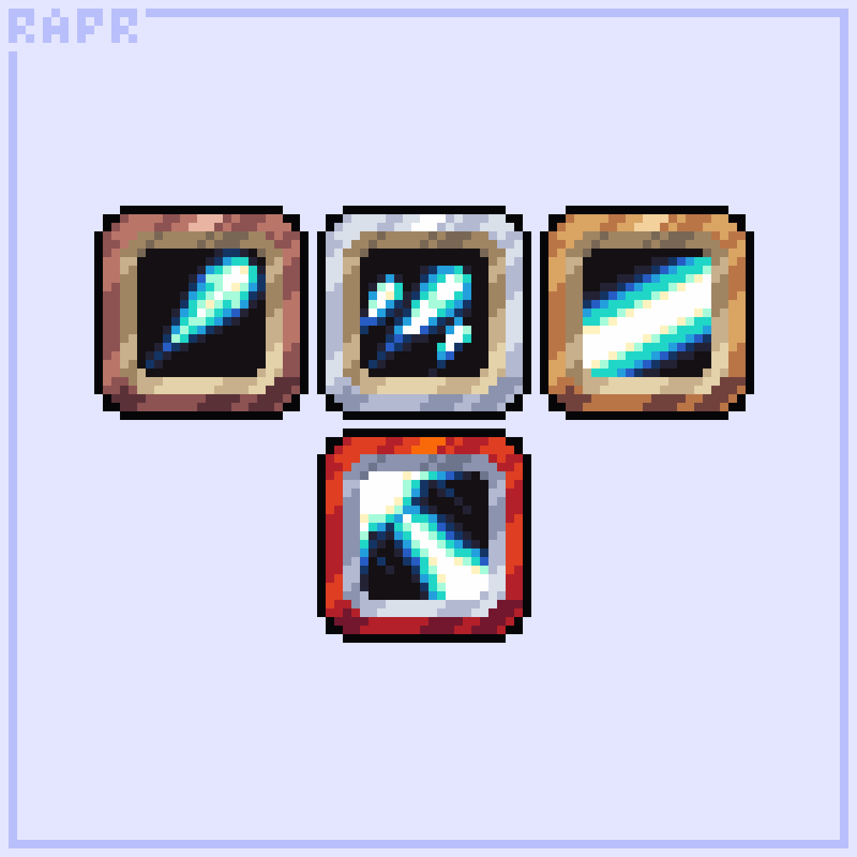 Pixilart - RPG skill frames by RLynx