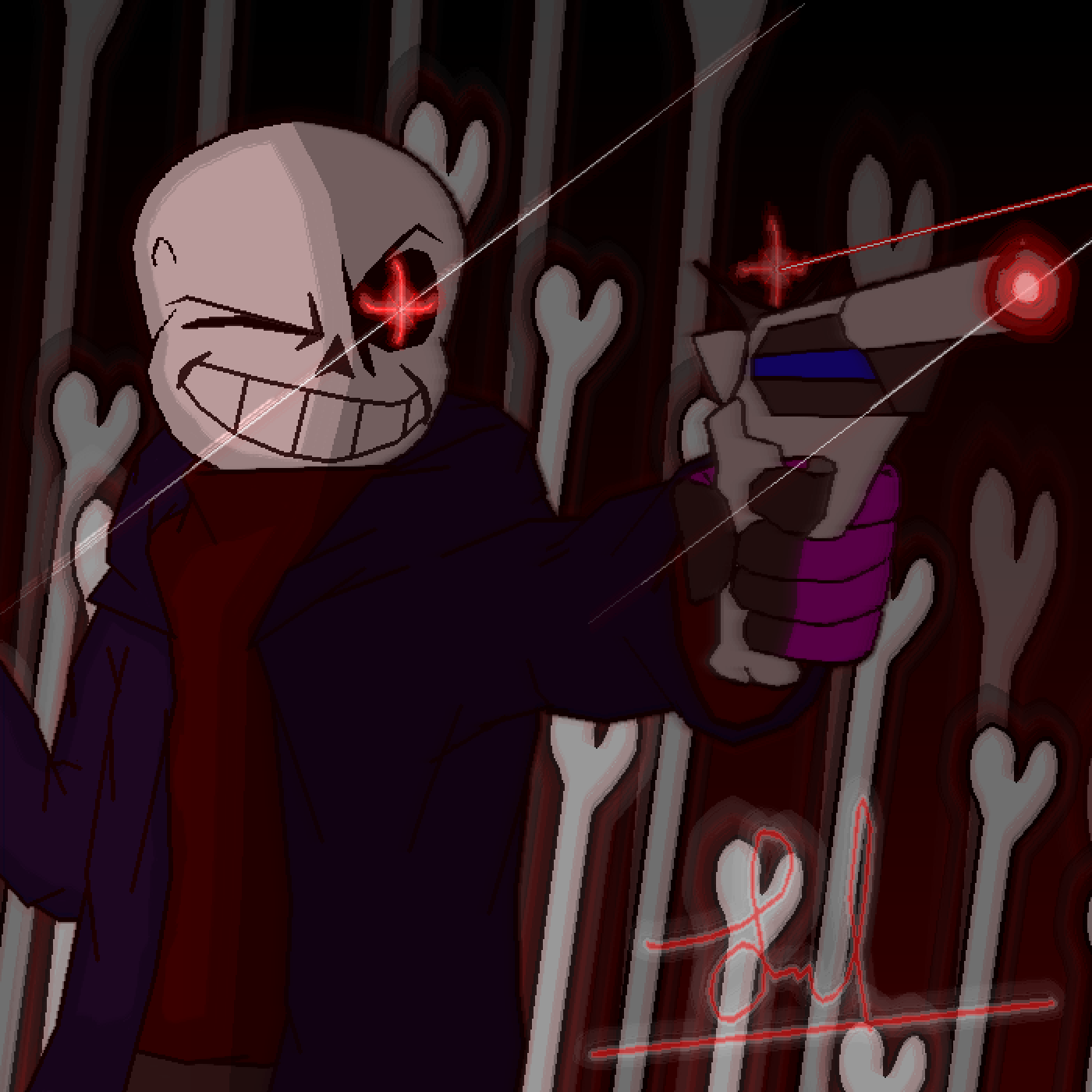FNF, Undertale and Minecraft Contest - Pixilart