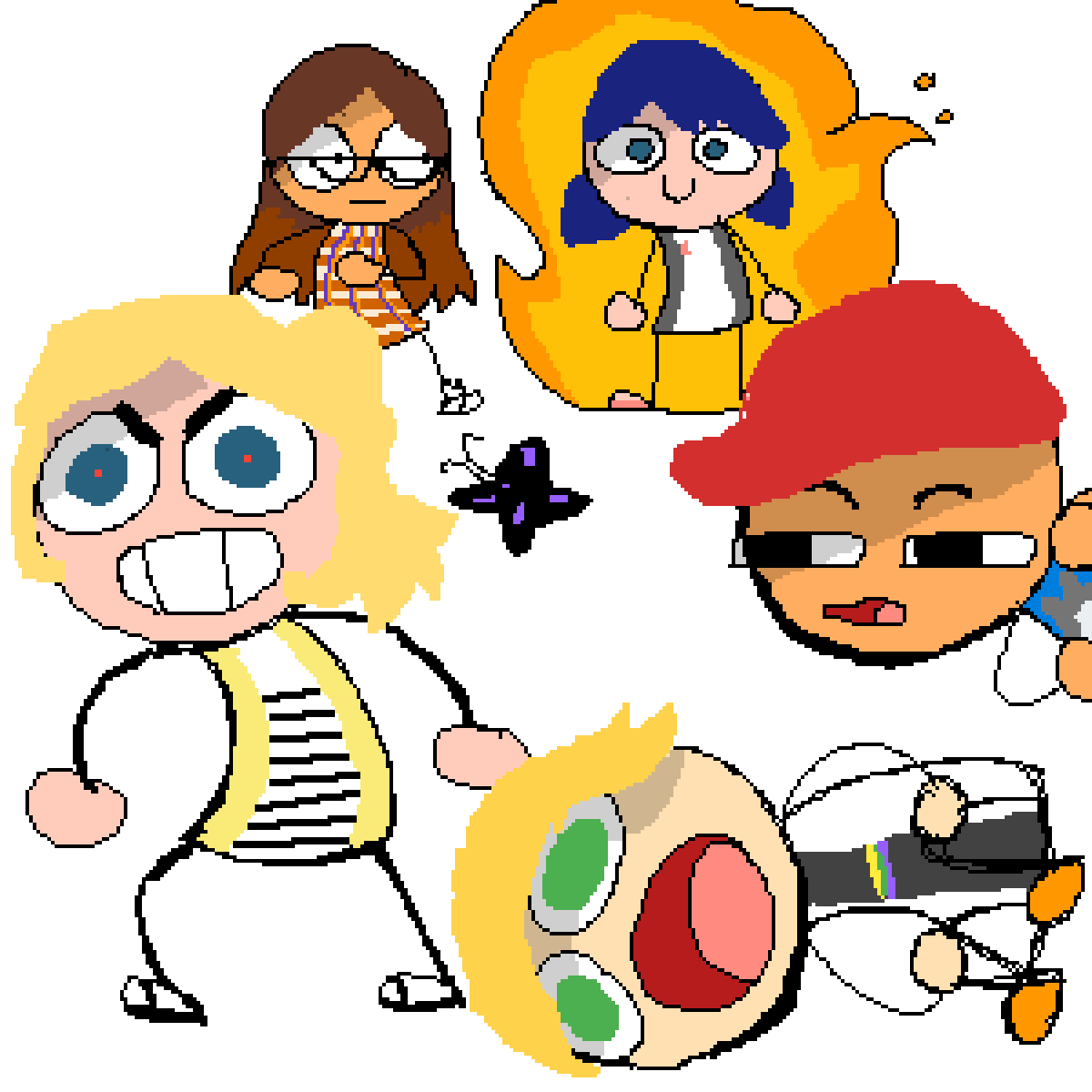 Editing Miraculous Ladybug - Free online pixel art drawing tool - Pixilart