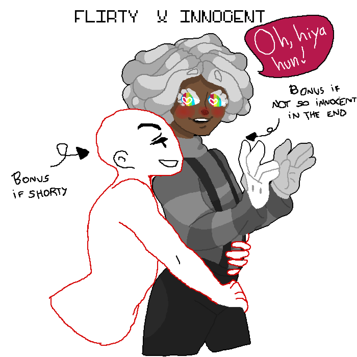 Pixilart - Innocent bean I think so by ShadowKittens