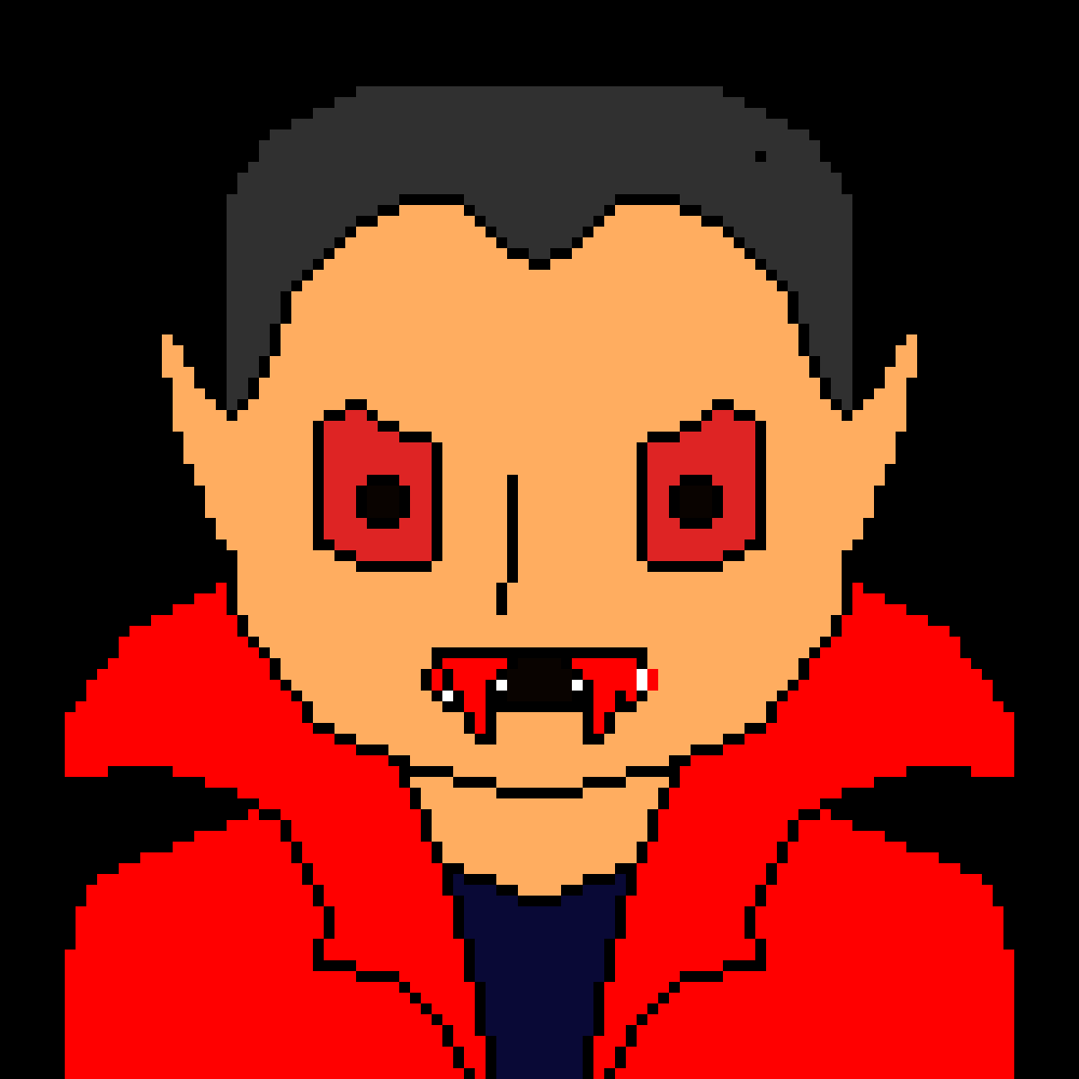 Editing Vampire - Free online pixel art drawing tool - Pixilart