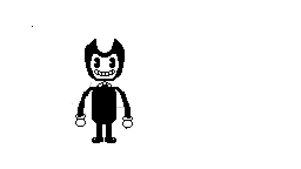 Pixilart - bendy 8 bit by a7ug-1