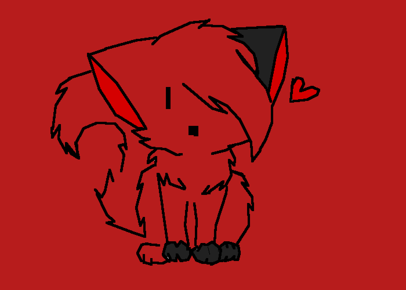 Pixilart - ruby by wolf-ruby