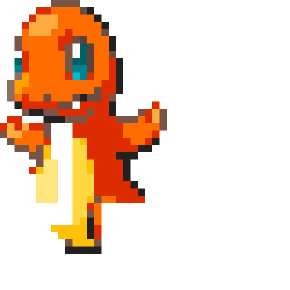 Editing 16- bit pokemon - Free online pixel art drawing tool - Pixilart