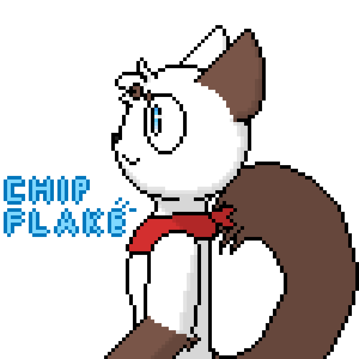 Pixilart - Chipflake (fanart) by NightTHEumbreon