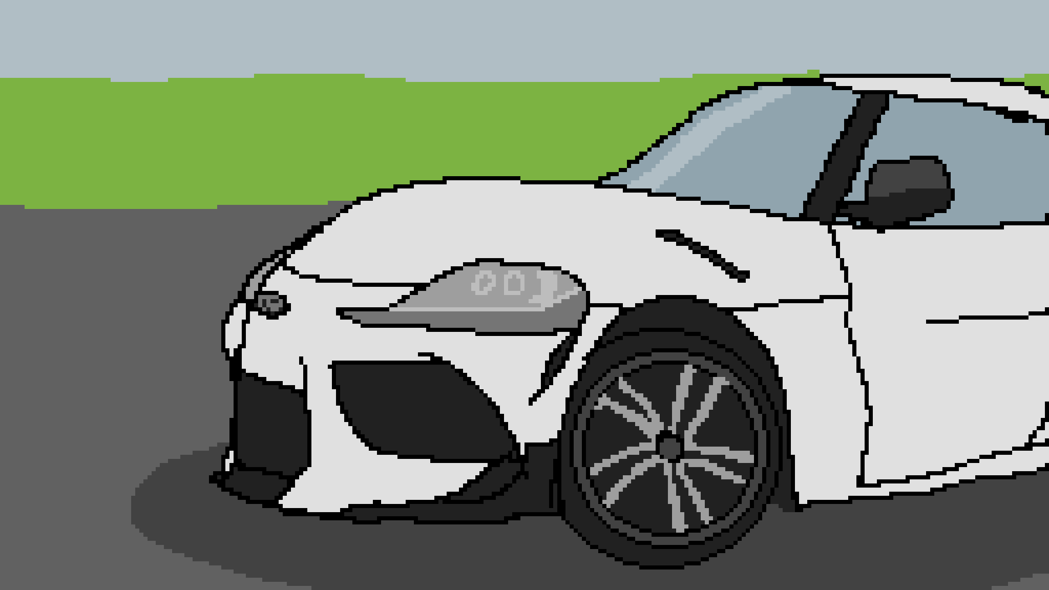 Pixilart - Toyota Supra Mk5 by TheCarGuy