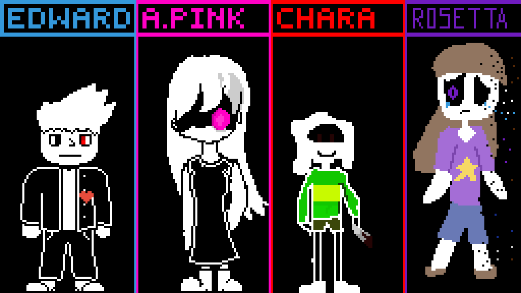 Editing Undertale Sprite Collab - Free online pixel art drawing tool ...