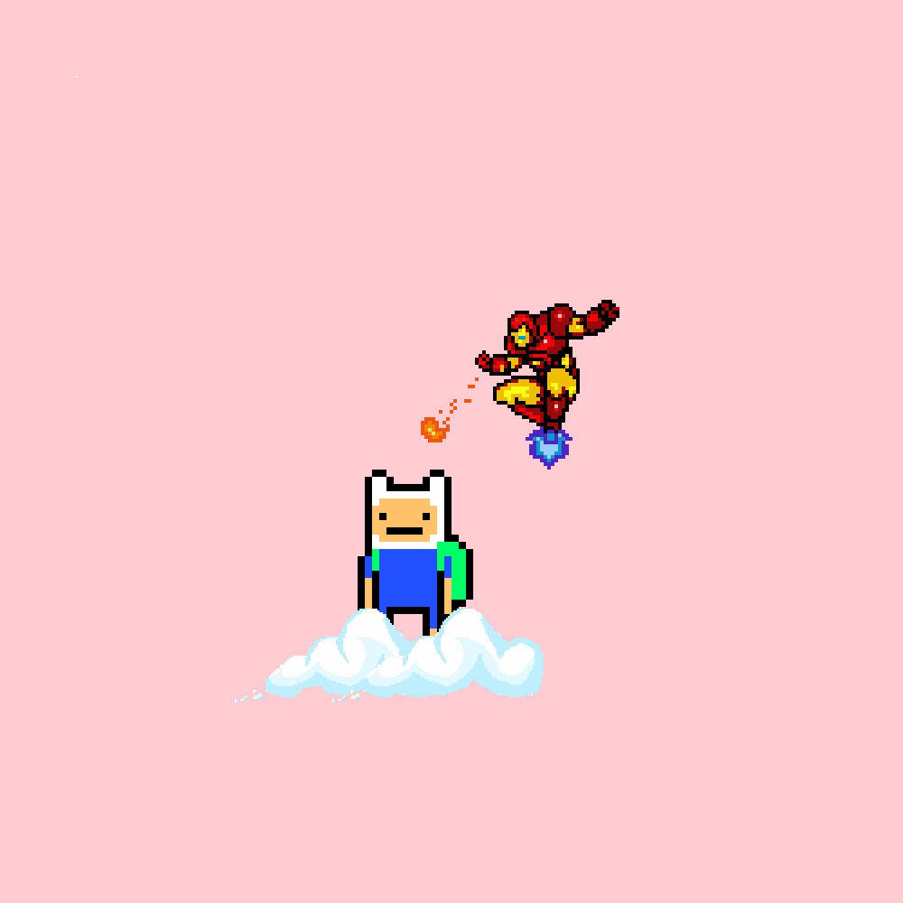Adventure Time Pixel Gif