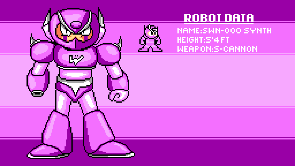 Pixilart - SWN-000 Synth (Mega Man OC) by Eternal