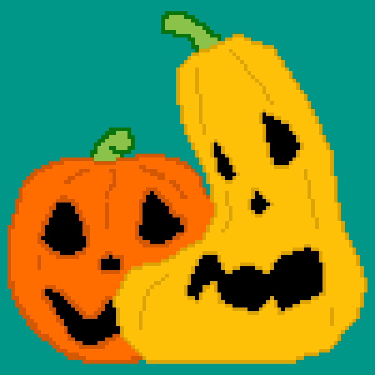 Pixilart - Pumpkins by RyanTheWeirdo