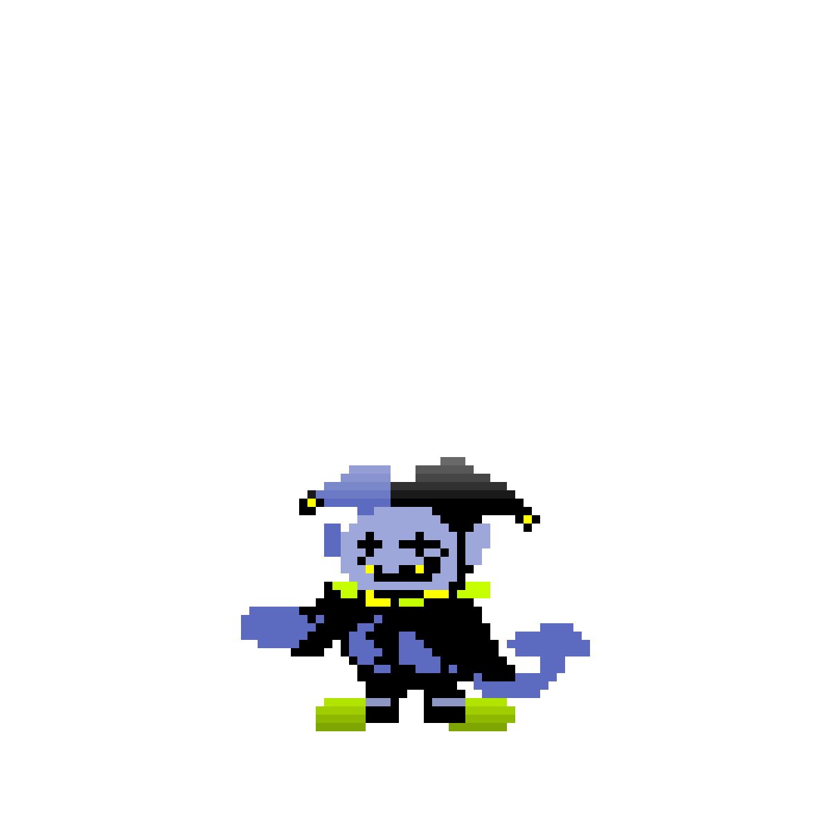 Pixilart - chaos (jevil ver.) by BrobieDrawings