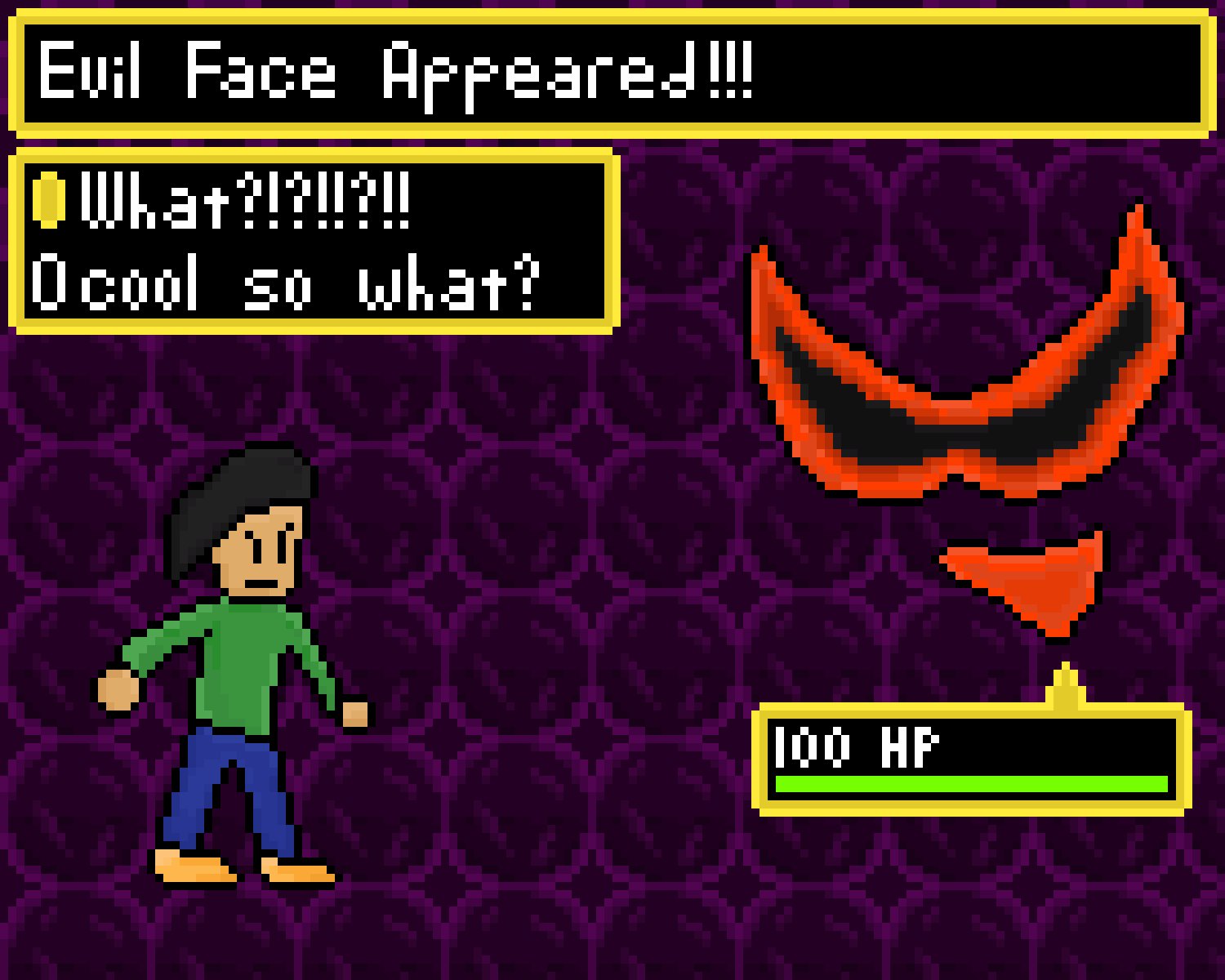 Pixilart - Evil Face by DJ-Angel