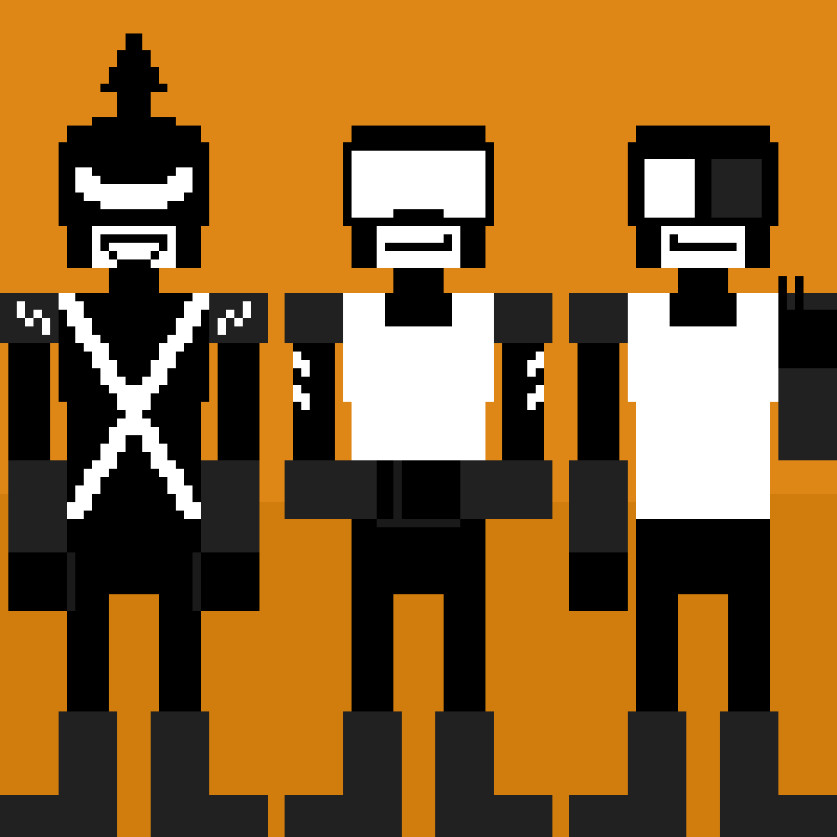 Pixilart - The Tankmen by creplbum