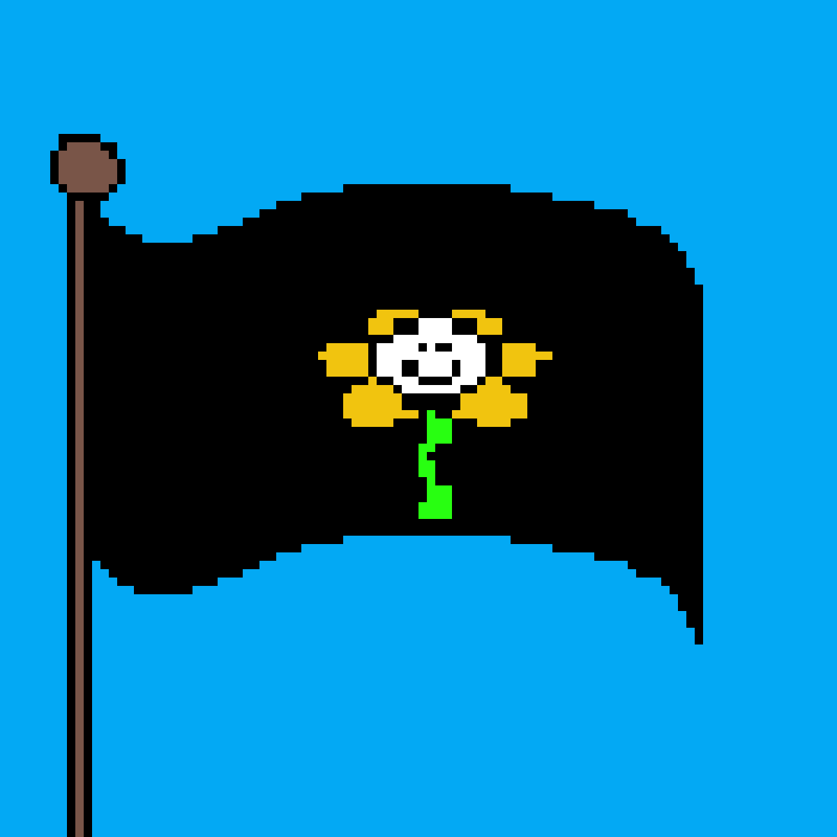 Editing undertale flag - Free online pixel art drawing tool - Pixilart
